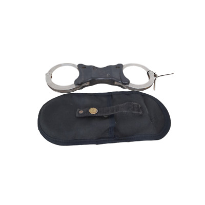 Hiatts Handcuffs Speedcuffs Cuffs With Key & Carry Pouch Genuine ...