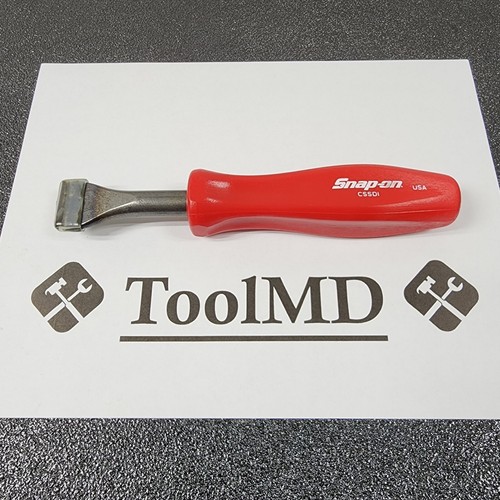 Snap-on Tools USA NEW RED Hard Handle 8" Heavy-Duty Carbide Scraper ...