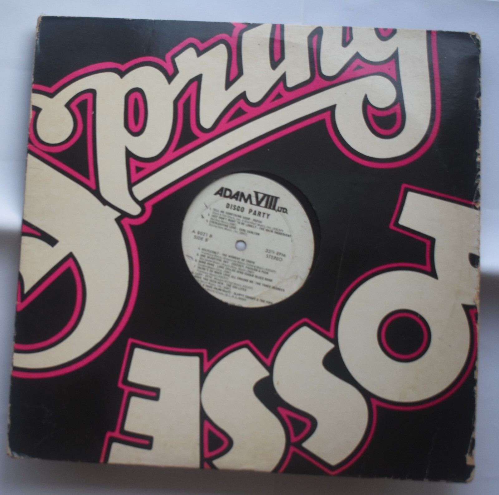 Adam VIII Disco Party 1975 Disco LP | eBay