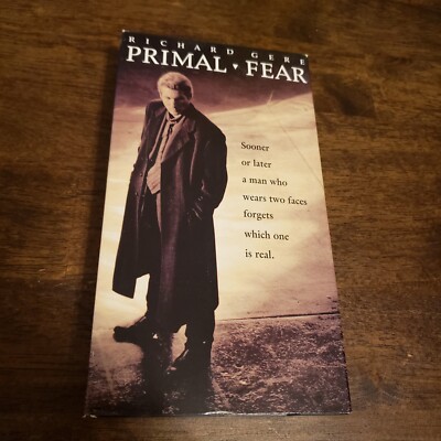 Primal Fear (VHS, 1996) Richard Gere 97363283232| eBay