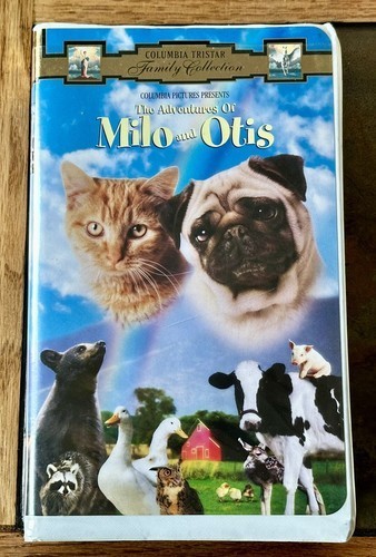 THE ADVENTURES OF MILO AND OTIS VHS TAPE , CLAMSHELL, 1989 43396038066| eBay