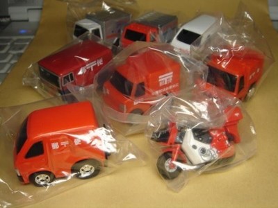 Choro-Q Postal Vehicle HISTORY 8 types, Choro-Bike, and others | eBay