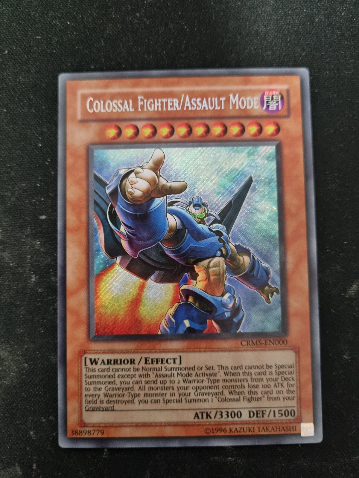 Yu Gi Oh Card Colossal Fighter/Assault Mode CRMS-EN000 | eBay Australia