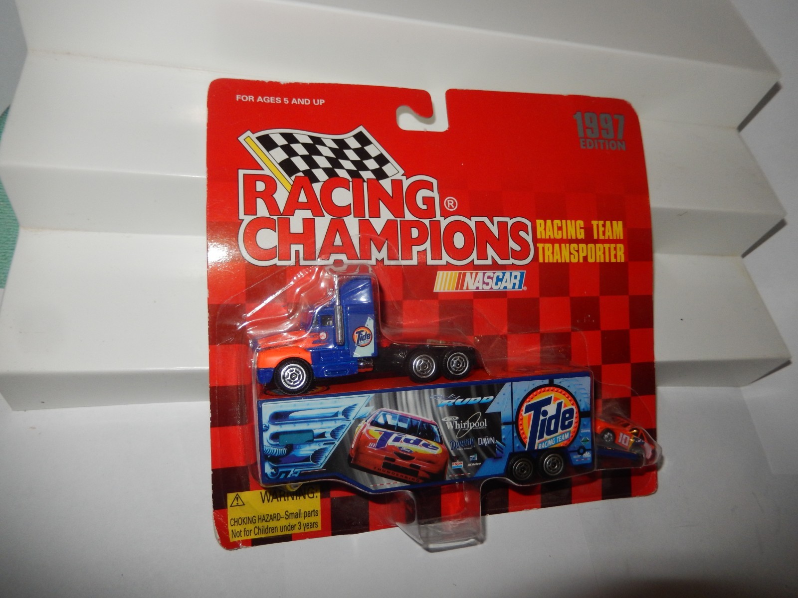 1997 Racing Champions Racing Transporter TIDE #10 Ricky Rudd Ford ...