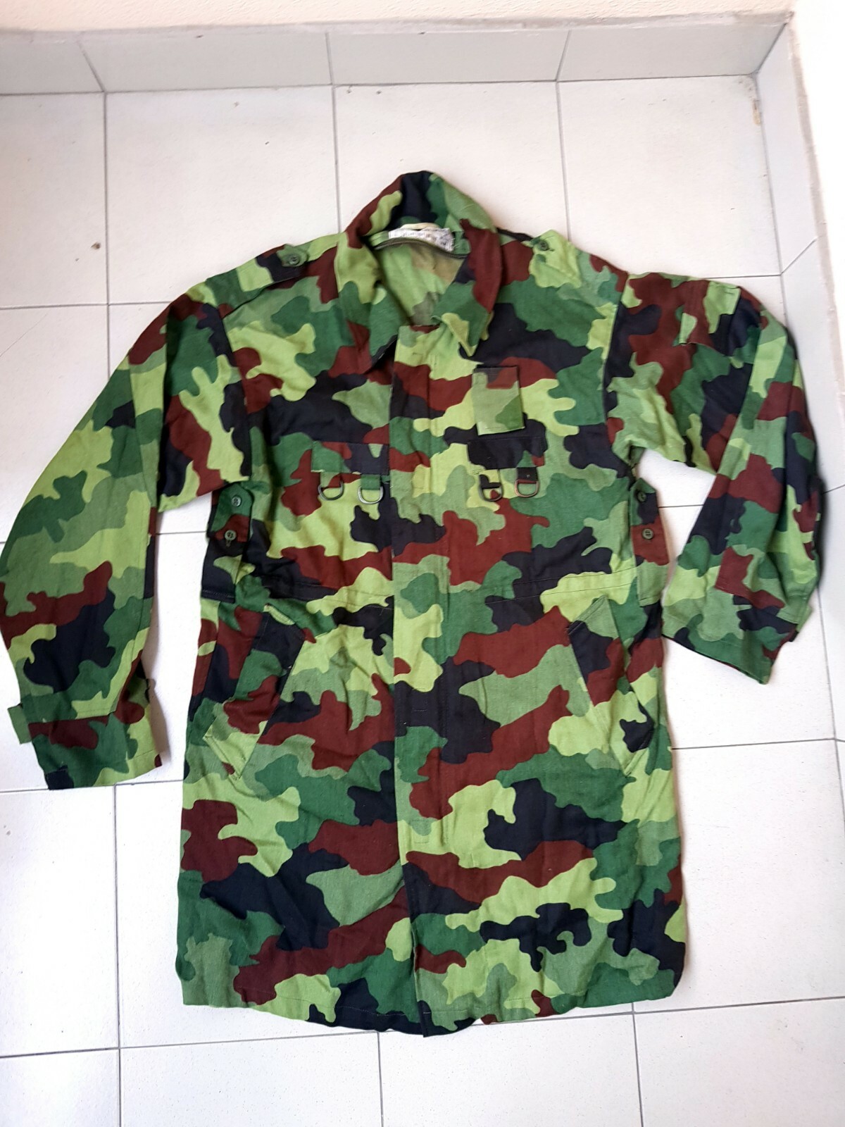 Yugoslavian army JNA m89 camouflage pattern jacket military serbia ...