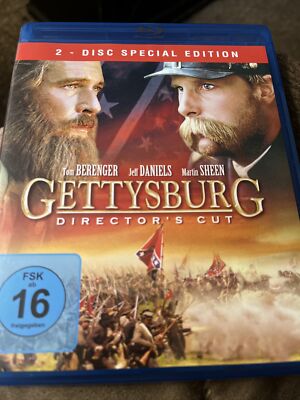 Gettysburg (Blu-ray Region Free 2 Disc Special Edition) Jeff Daniels | eBay