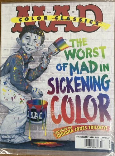 MAD Magazine Color Classics April 2000 - The Worst of MAD in Sickening ...