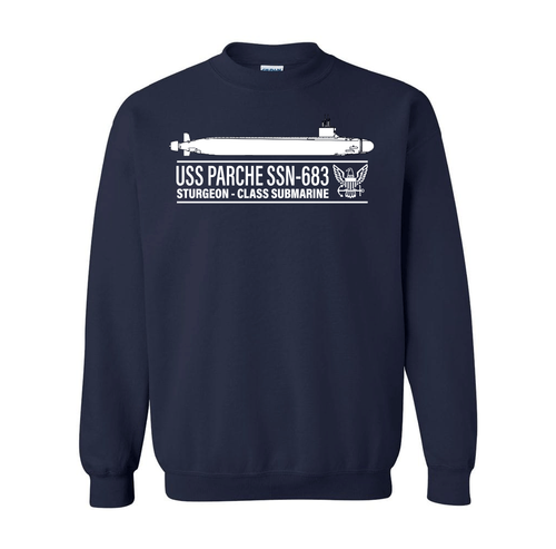 USS Parche SSN-683 Sweatshirt or Hoodie US Navy Officially Licensed | eBay