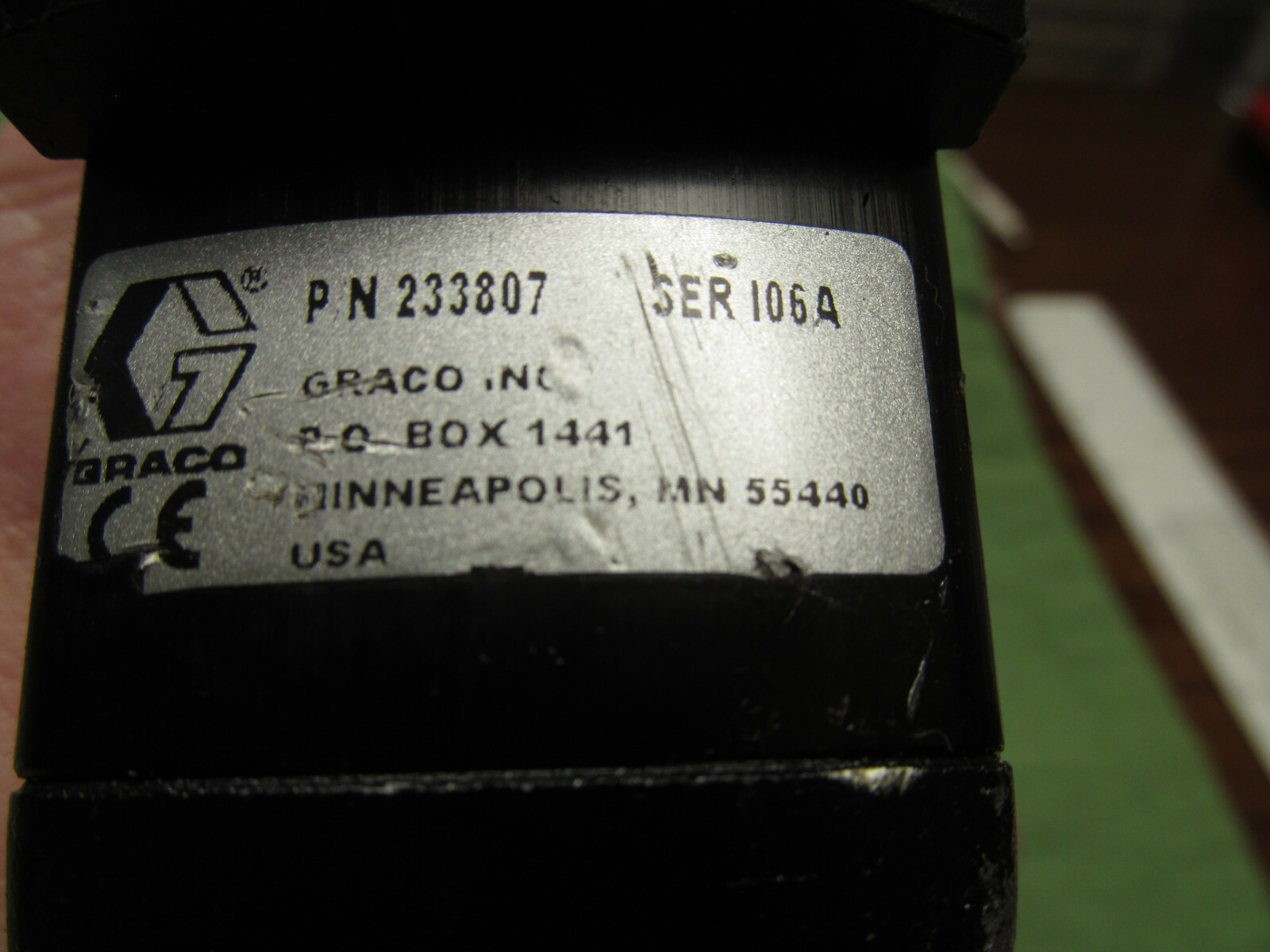 Graco 233807 Accushot Electronic Grease Control Handle / Valve | eBay