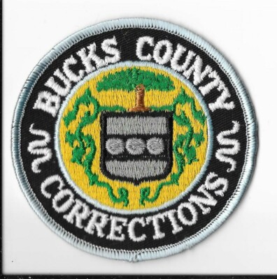 Bucks County Corrections, Pennsylvania Shoulder Patch | eBay