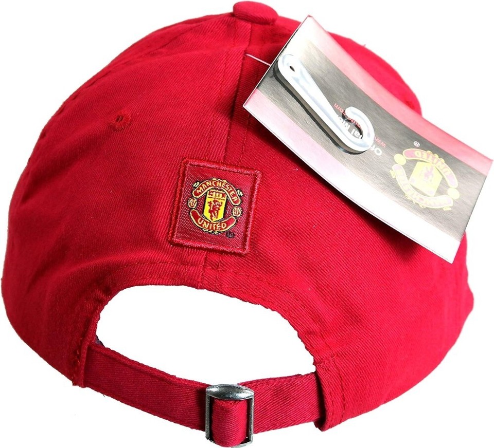 Man United Manchester United F.C. Official Adjustable Splat Hat / Cap ...