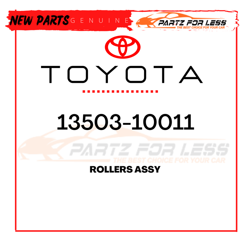1350310011 Genuine Toyota Idler Sub-assy Timing Belt No.2 13503-10011 ...
