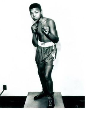 1954 12 YEAR OLD CASSIUS CLAY MUHAMMAD ALI HEAVYWEIGHT CHAMPION 8X10 ...