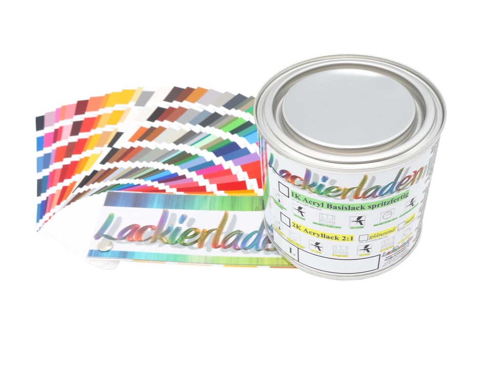 Autolack 0,5 Liter spritzfertig für Pantone 562C Teal Green 562C | 0,5L ...