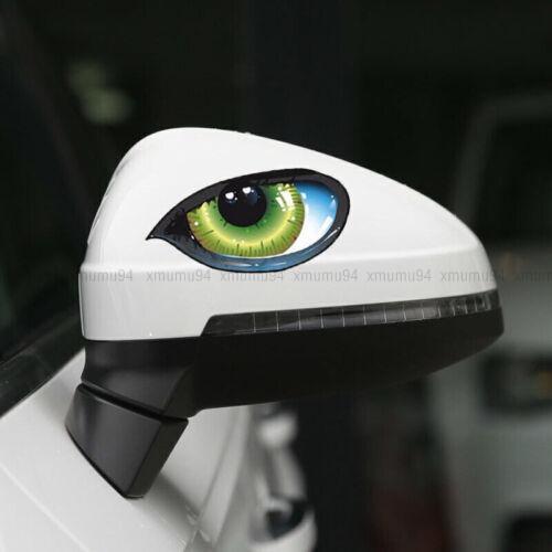 3D Night Fury Owl Cat Peek Eyes Car Truck Window Mirrors Vinyl Decal ...
