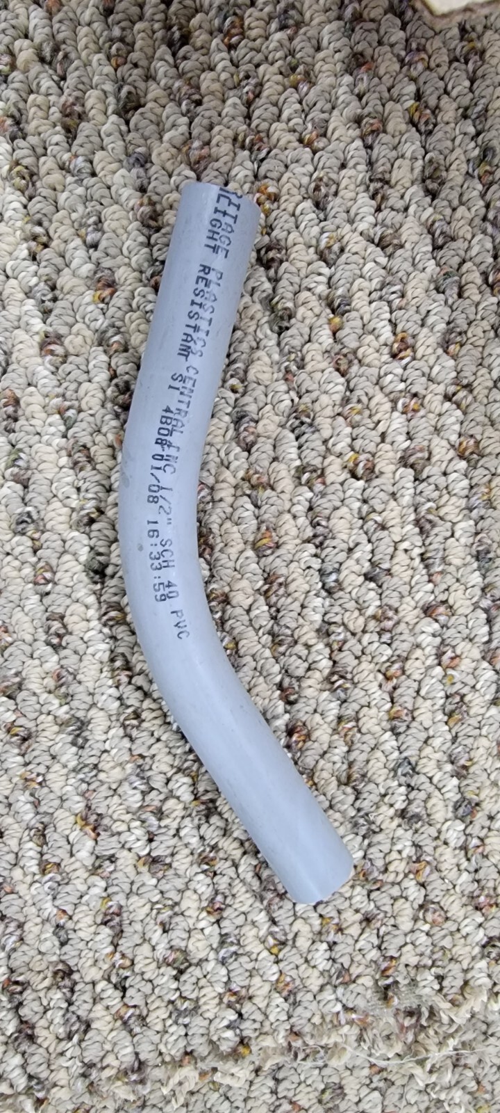 1/2" PVC CONDUIT 45 PVC-5045 LOT OF (9) | eBay