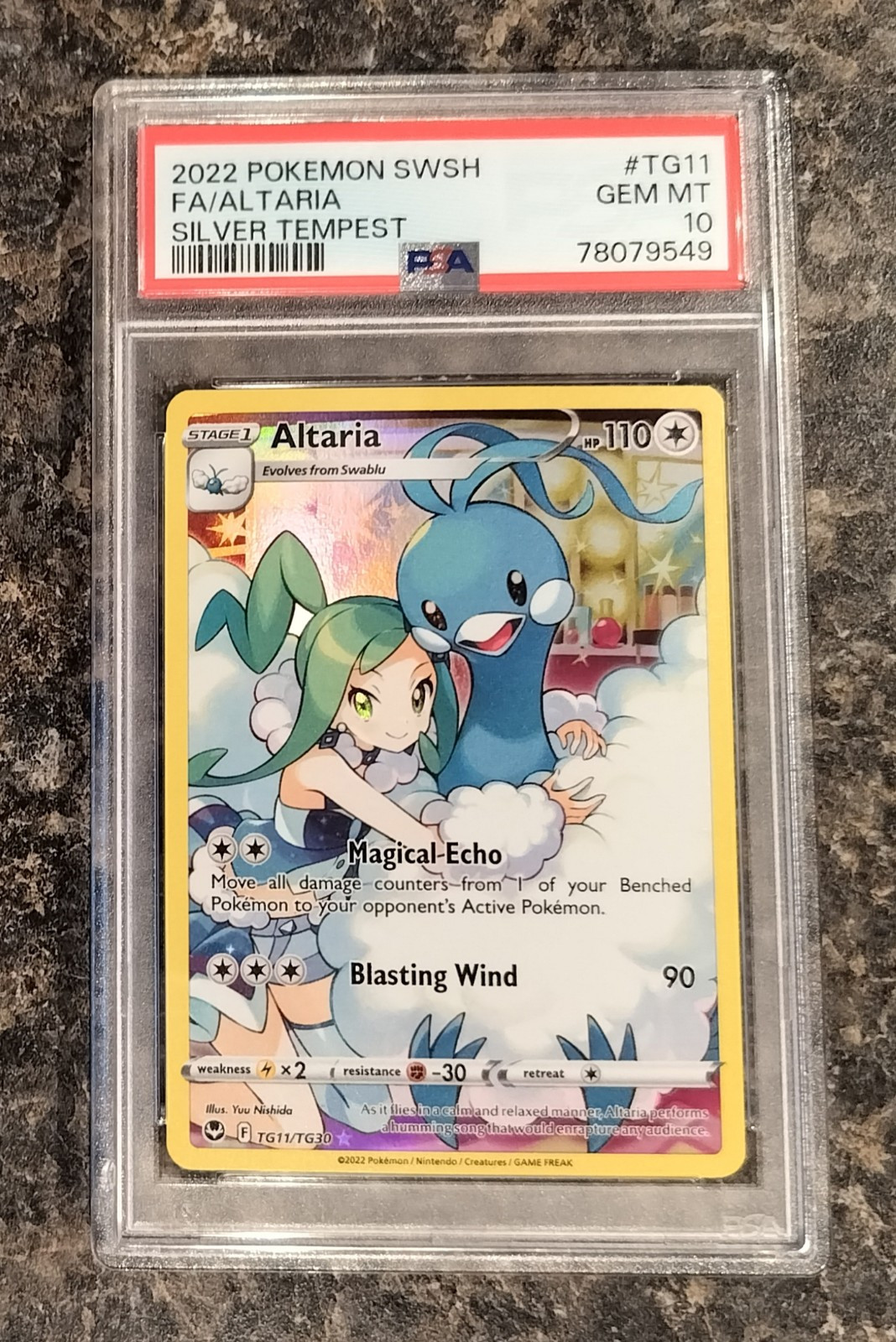 Altaria 2022 Sword & Shield: Silver Tempest #TG11/TG30 Trainer Gallery ...