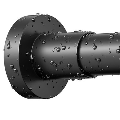 YNL Black Shower Curtain Rod 32-64 Inch2.7-5.33ft, Non-Slip, Never Rust ...