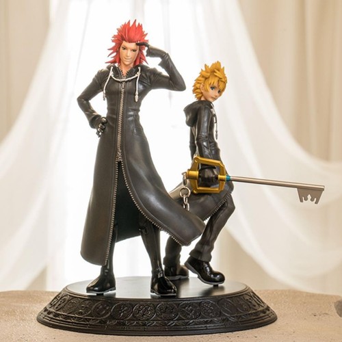 Kingdom Hearts Roxas and Axel Statue Figure Collectible Rare Item | eBay