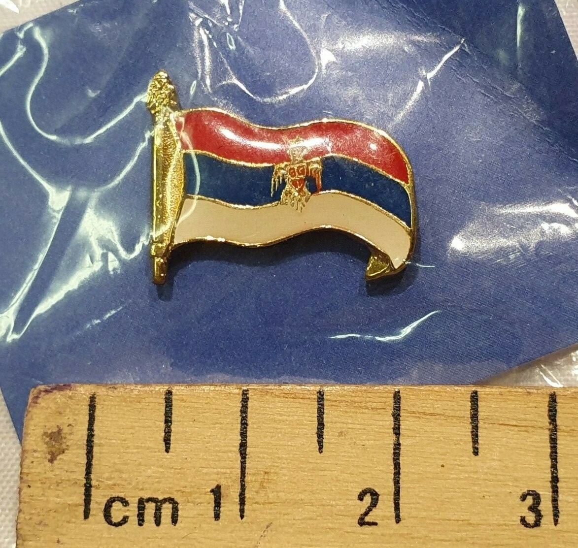 Serbian Flag badge. Serbia Serb Nationalist Orthodox Football Belgrade ...