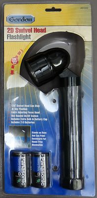 Gordon 2D Swivel Head Flashlight 120 Degree, 91843 - New Old Stock | eBay
