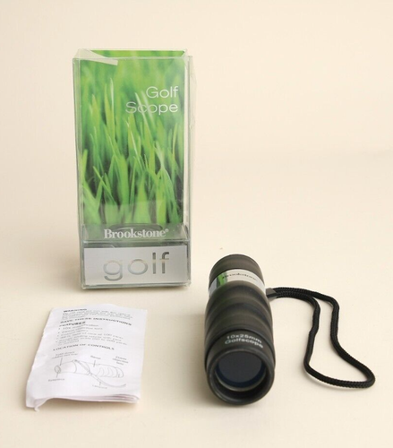 BROOKSTONE GOLF SCOPE 10X Magnification - 607119 09295 | eBay
