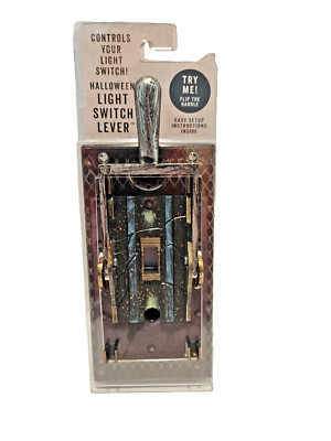 Cracker Barrel Halloween Light Switch Lever Scary Prop Electronic NIP ...