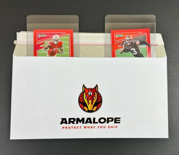 Armalope Envelopes for Ebay standard shipping sports tcg Single Double ...