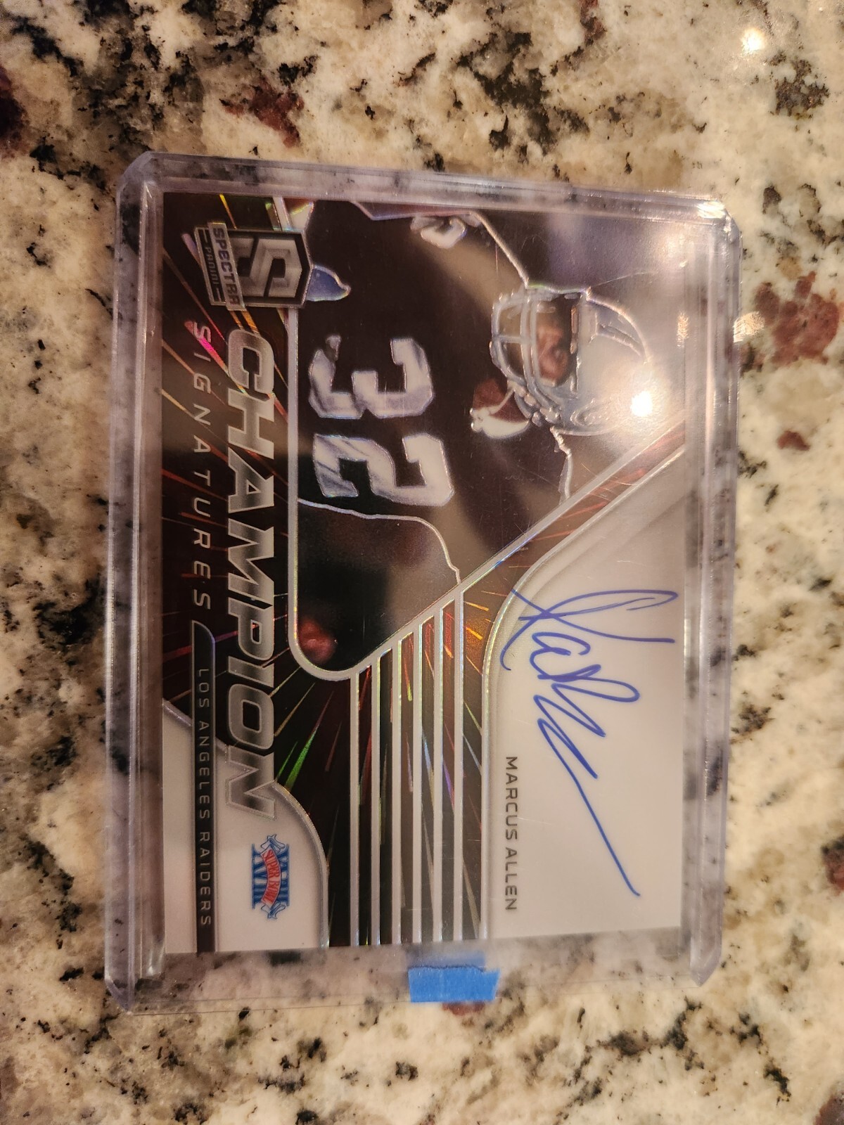 Marcus Allen 2021 spectra champion signatures autograph #/15 | eBay