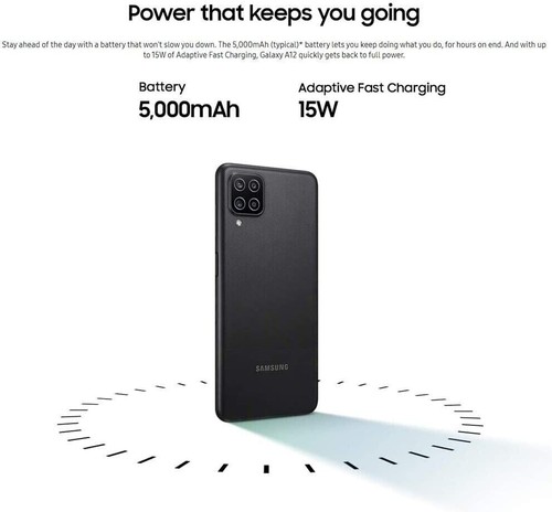Samsung Galaxy A12 SM-A125U - 32GB - Black (Unlocked) NEW CONDITION! | eBay
