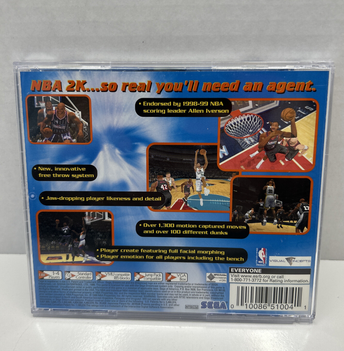 Sega Dreamcast Sports Video Game Lot Of 4 | eBay