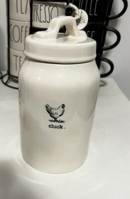 Rae Dunn HTF Farmline Cluck Canister | eBay