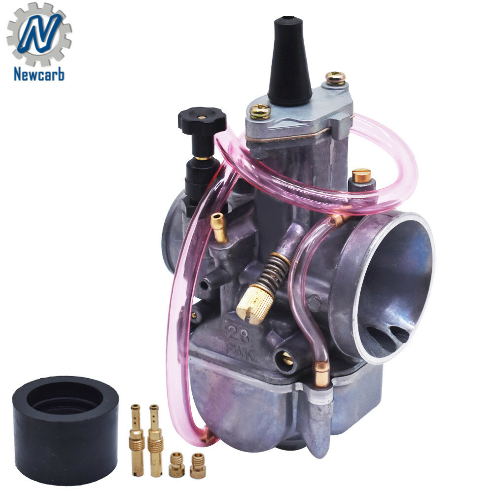Carburetor 28mm Carb W/ Intake Needle Jet For Kawasaki KX80 KX85 KX100 ...