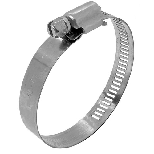 10x Collier de serrage Acier inoxydable V2A 201 46-70mm Collier de ...
