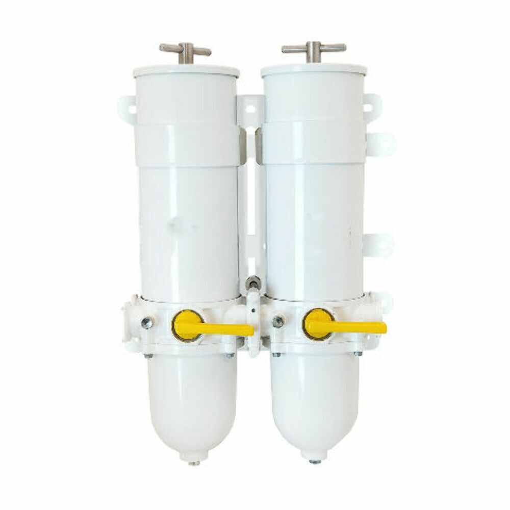 Racor 751000VMAM10 Fuel Filter-Water Separator Turbine 100 Dual 360GPH ...