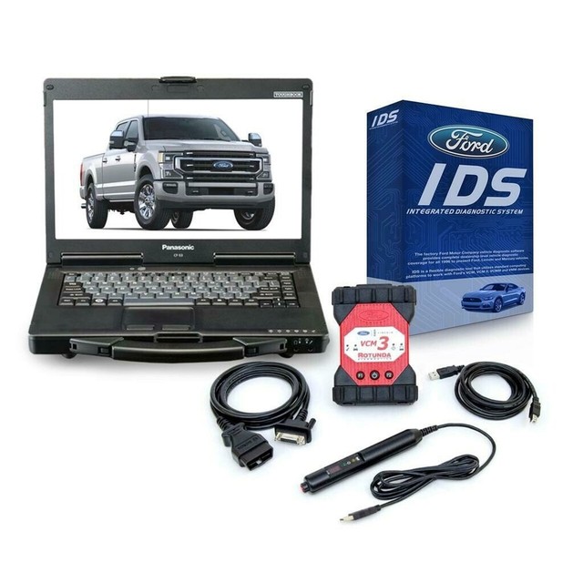 Ford Genuine OEM Vcm3 Rotunda Dealer Level Diagnostic Scanner VCM 3 II ...