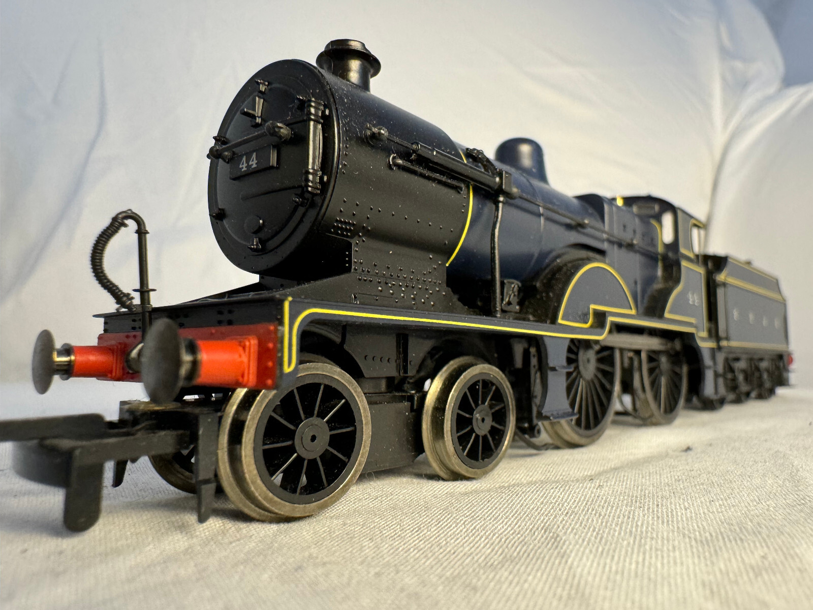 Hornby R2217 S&DJR 2P No 44 Boxed, running, worn box (see description ...