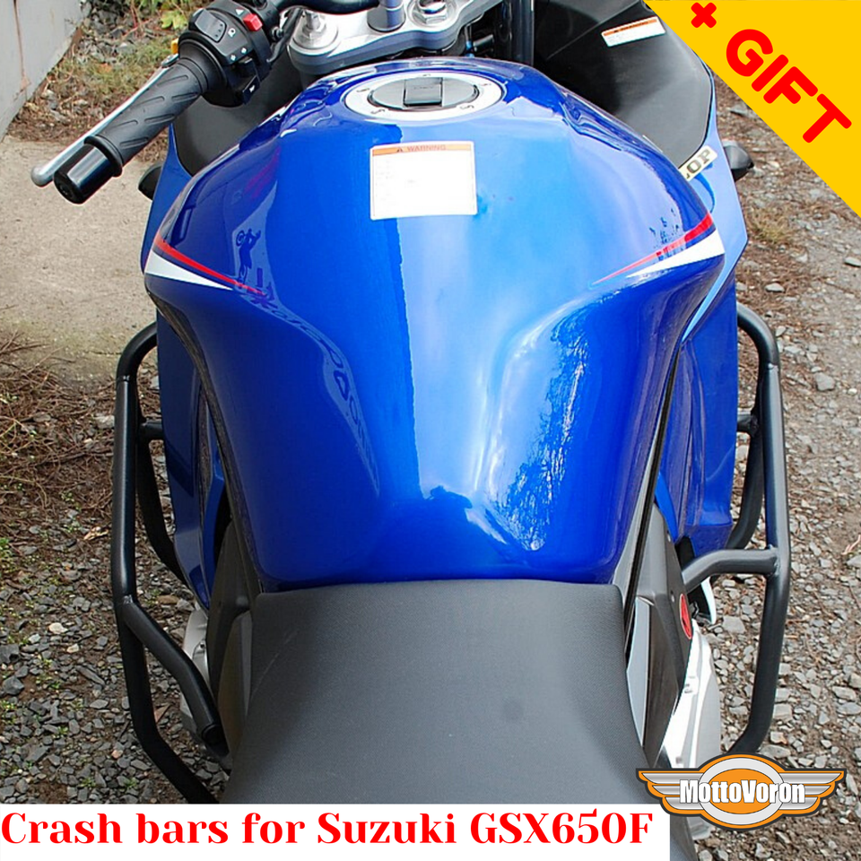 For Suzuki GSX650F engine guard crash bars GSX 650 F radiator guard ...