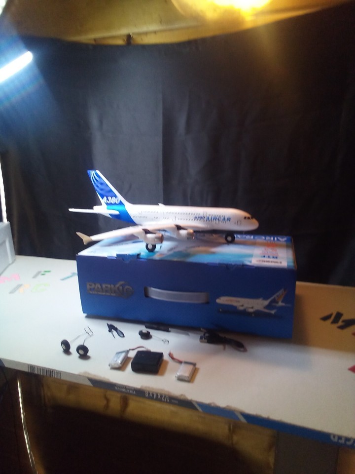 US 2.4G RC Plane Airbus A380 Remote Control Aircraft Fixed Wing Plane ...