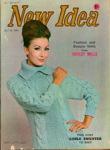 New Idea Australia magazine - September 29, 1964 - Hayley Mills + Susan ...