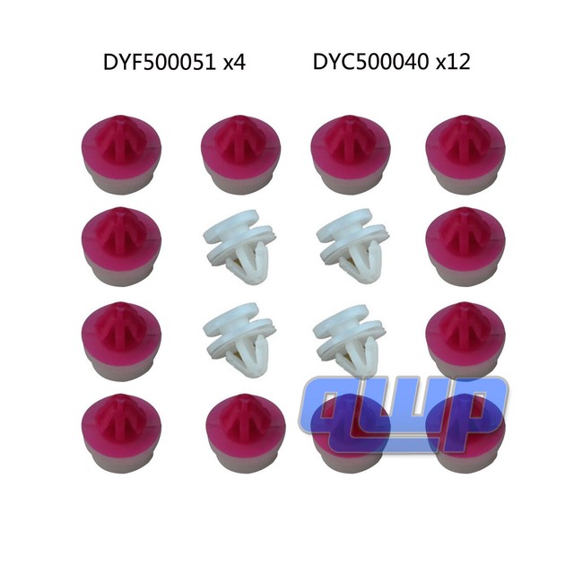 New Rear Right Wheel Arch Moulding Clips Kit For Land Rover LR3 LR4 ...