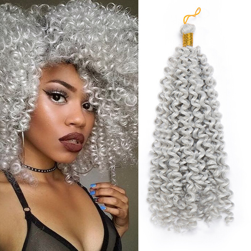Ocean Wave Hair Extensions Crochet Ombre Deep Water Weave Curly Twist ...