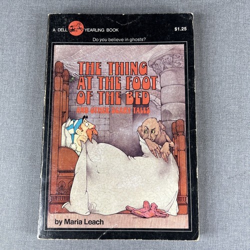 THE THING AT THE FOOT OF THE BED & Scary Tales by Leach 1980 Vtg ...