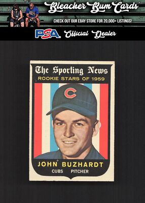 1959 Topps 118 John Buzhardt | eBay