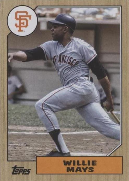 2022 Topps Archives - 1987 Topps Design Willie Mays #282 for sale ...