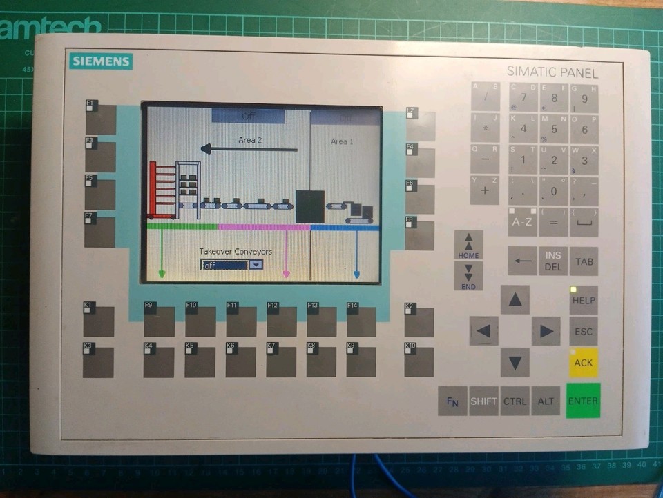 Siemens Simatic OP270 KEY-6 CSTN : 6AV6 542-0CA10-0AX0 /6AV6542-0CA10 ...