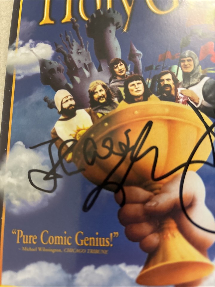 JOHN CLEESE ERIC IDLE Signed Monty Python & The Holy Grail w JSA COA | eBay