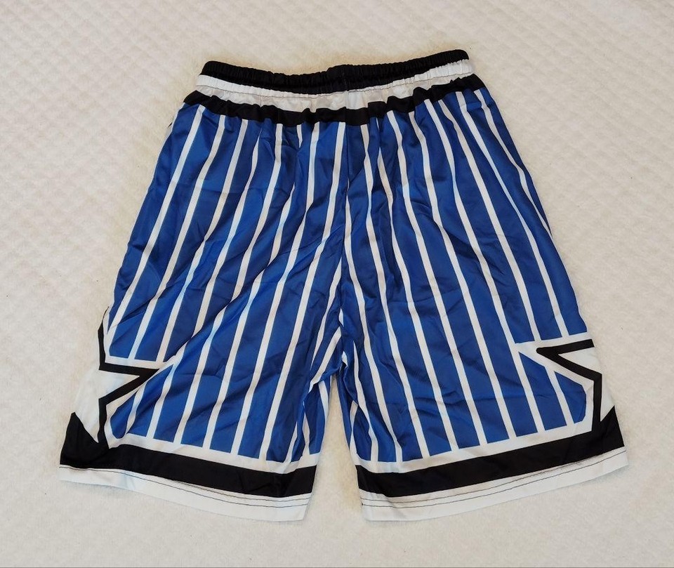 NBA Orlando Magic Basketball Shorts L Size Unused Penny Shaq Design | eBay