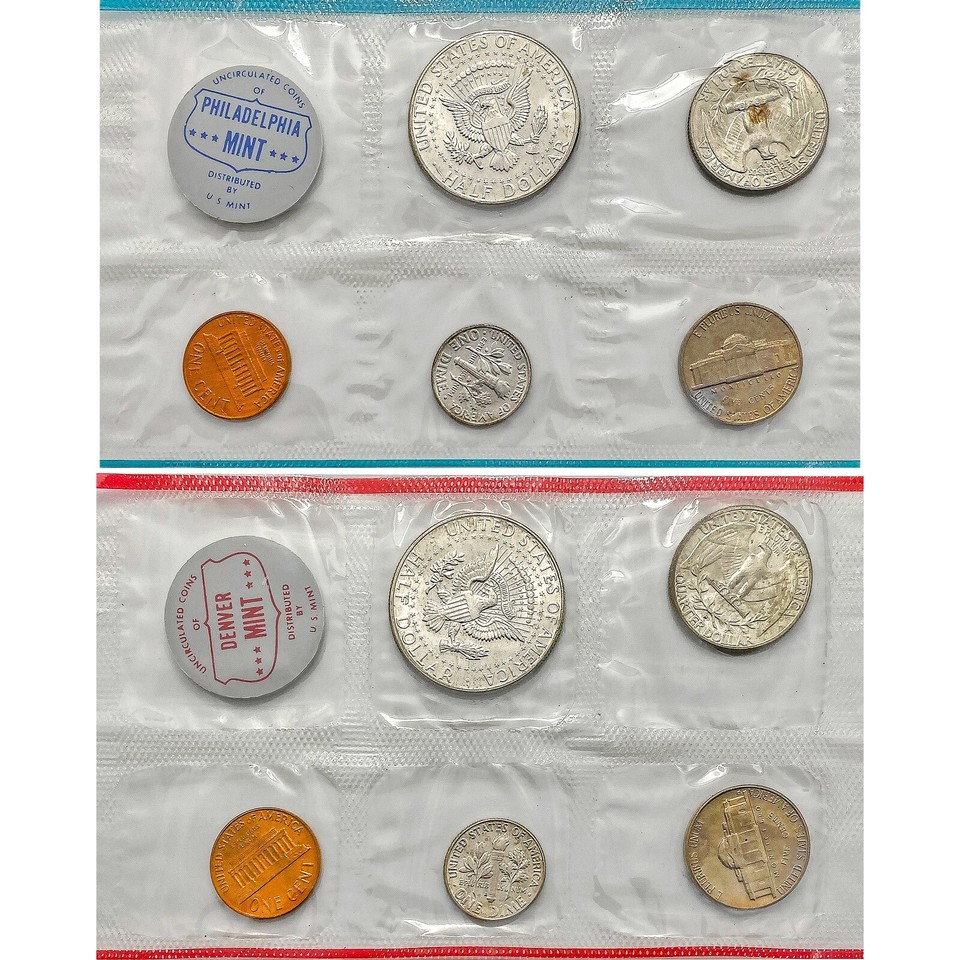 1964 United States Mint Set Coins | eBay