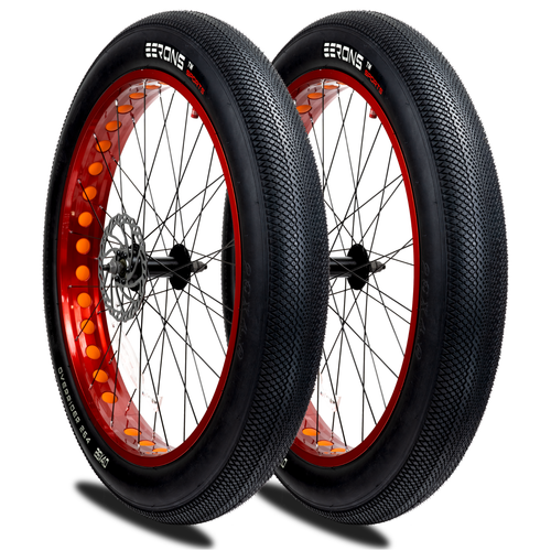 20x4.0 Fat Tire - E-bike Tire | Electric Bike Tire (Set of Two Tires ...